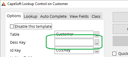 CapeSoft RecentLookups Complete Documentation